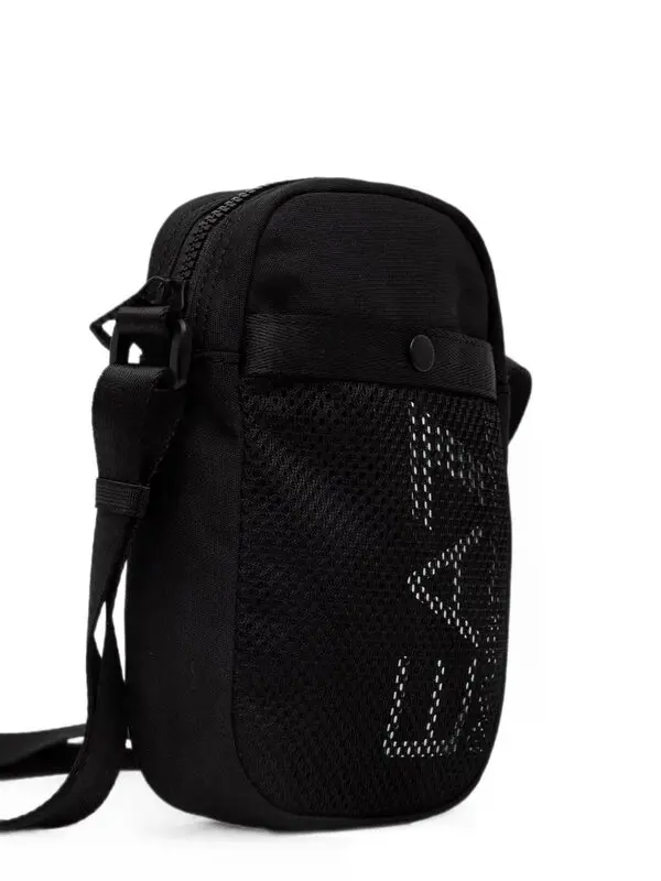 EA7 Logo Print Mesh Panel Belt Bag