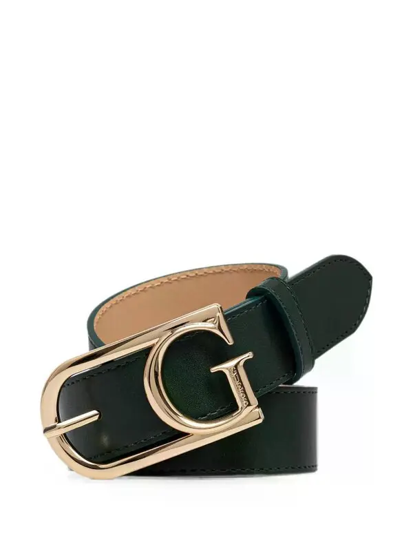 Guess Logo Buckle Belt - Green