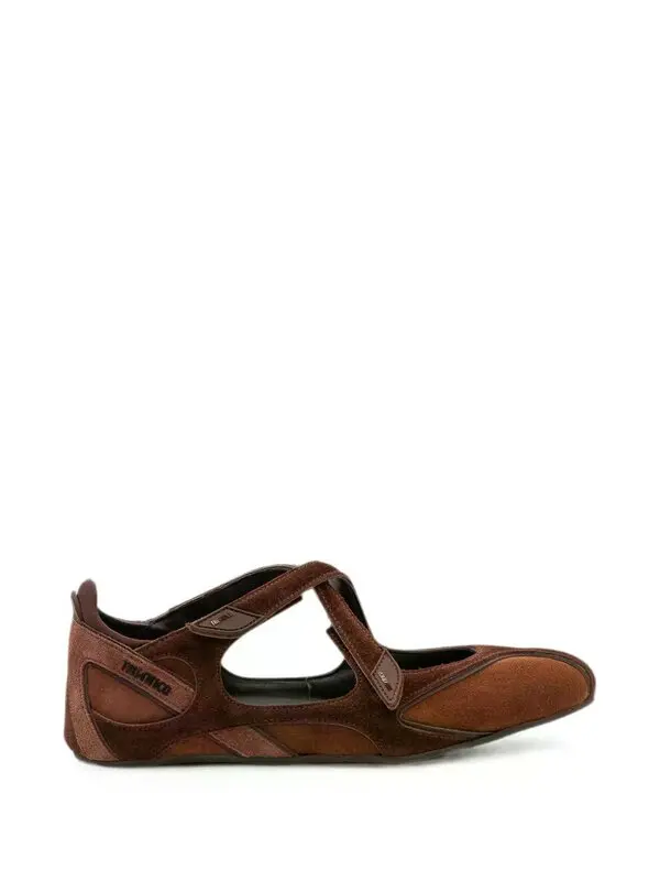 Attico Floor 01 Ballet Flats - Brown