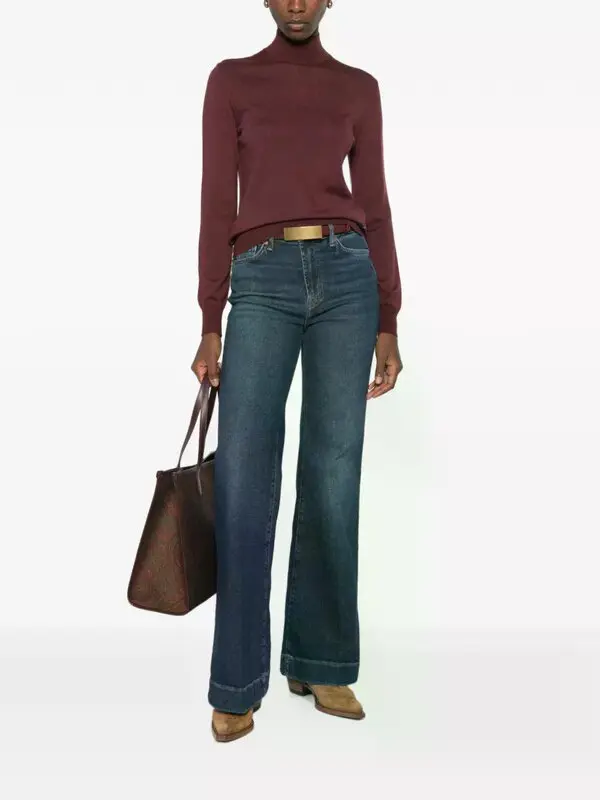 Etro Turtleneck Long-sleeve Sweater