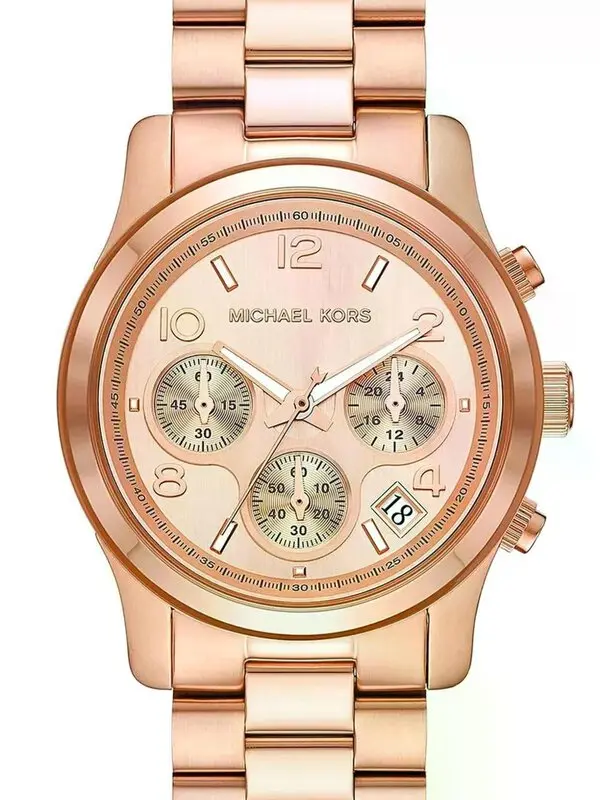 Michael Kors Runway 38mm Chronograph Watch - Pink