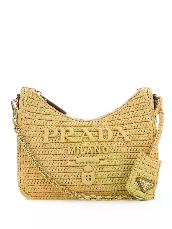 Prada Re-edition 2005 Shoulder Bag - Neutrals