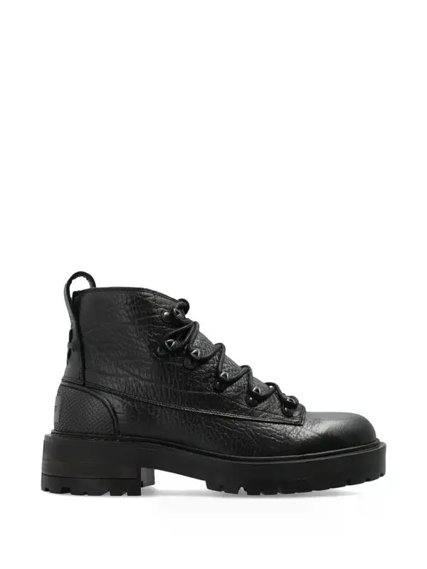 ALLSAINTS Mccoy Lace-up Ankle Boots - Black