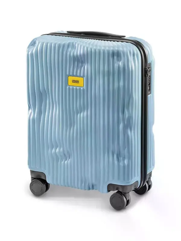 CRASH BAGGAGE Small Stripe Suitcase