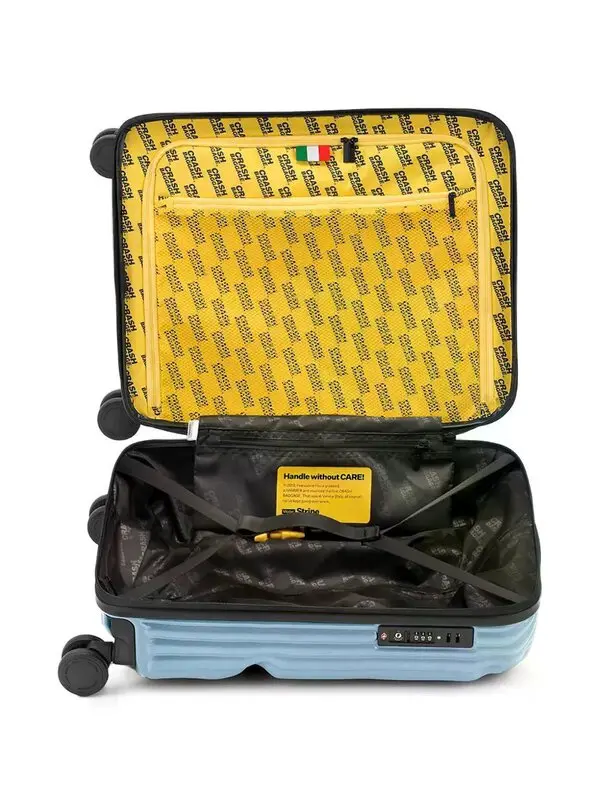 CRASH BAGGAGE Small Stripe Suitcase