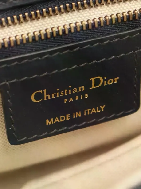 Dior Saddle Two-way Handbag - Blue