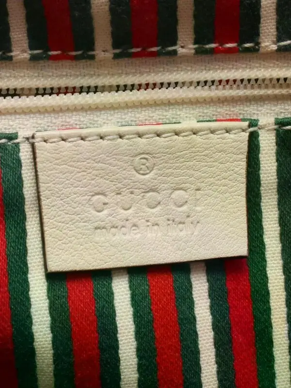 Gucci 2000s New Brit Gg Canvas Tote Bag