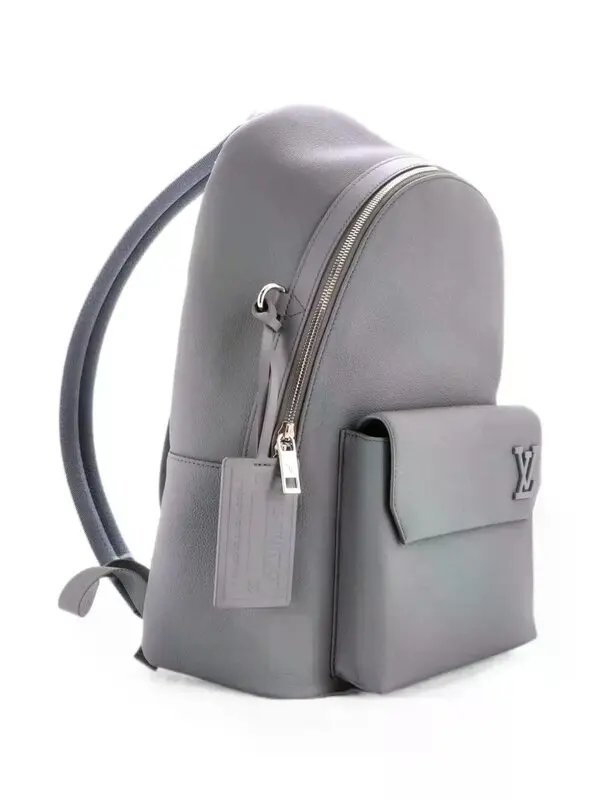 LOUIS VUITTON Aerogram Takeoff Leather Backpack