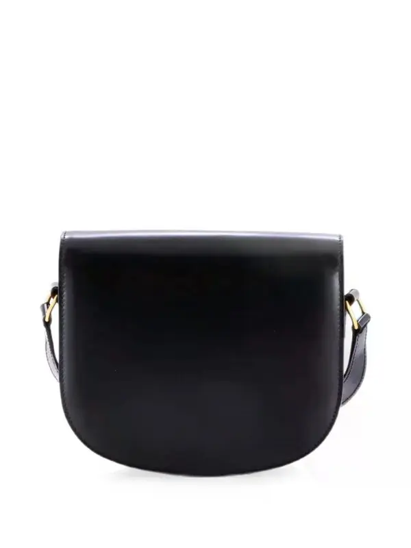 Celine Triomphe Besace Clea Flap Bag Leather Shoulder Bag