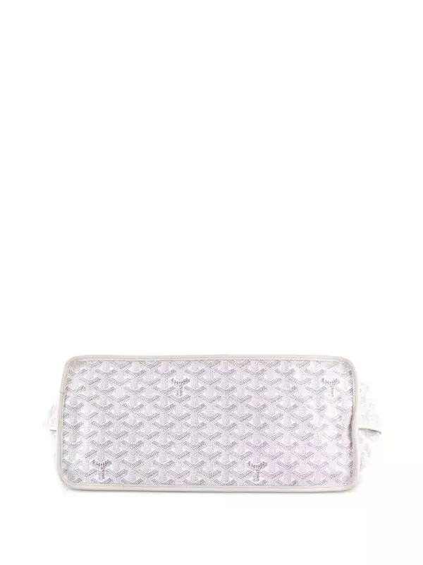 Goyard Anjou Reversible Coated Canvas Pm Tote Bag - White