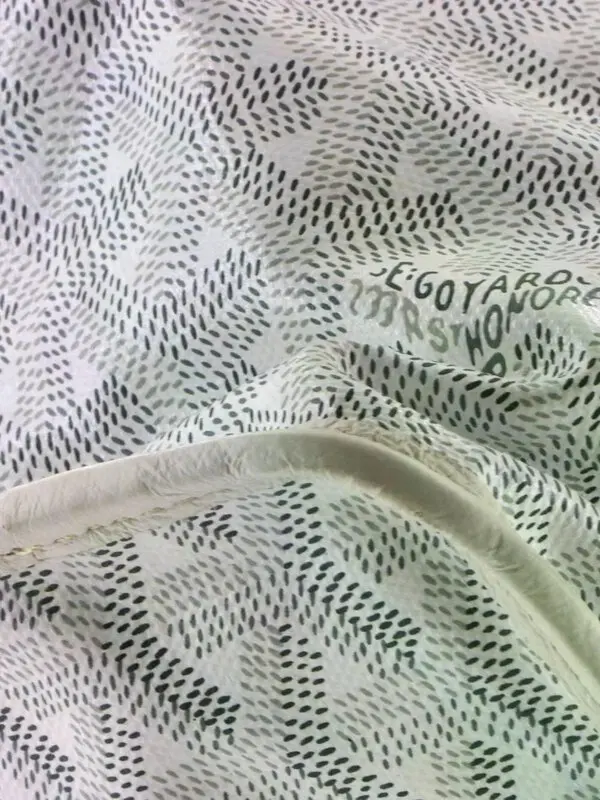 Goyard Anjou Reversible Coated Canvas Pm Tote Bag - White