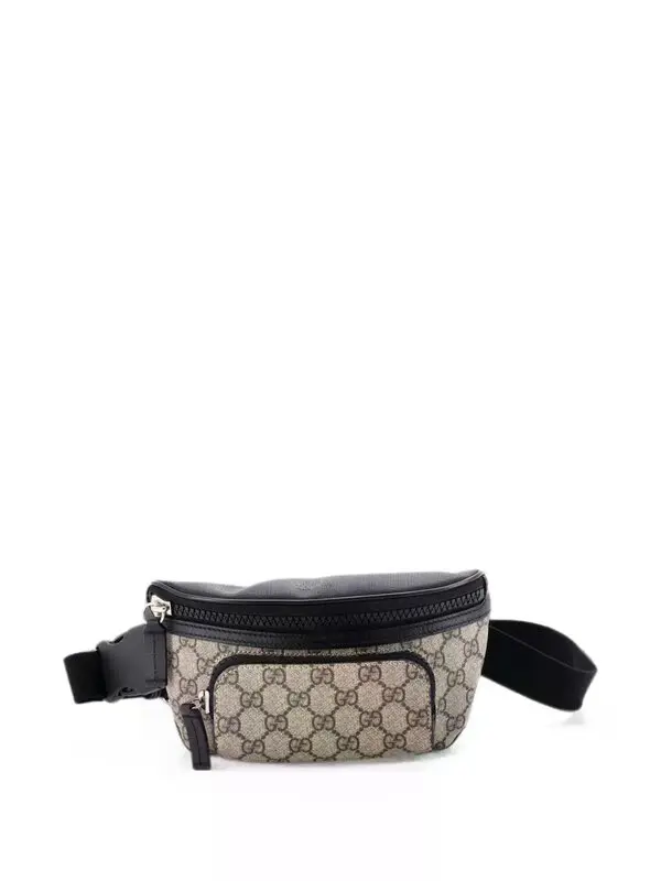 Gucci Gg Coated Canvas Medium Belt Bag