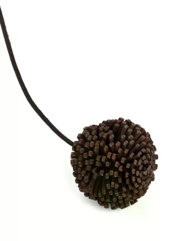 Dragon Diffusion Pom-pom Leather Bag Charm