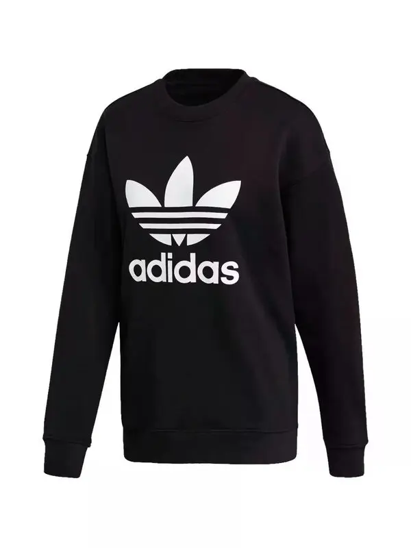 Adidas Trefoil Logo-print Sweatshirt