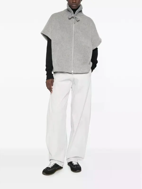 Herno Diagonal Pocket Trousers - Grey