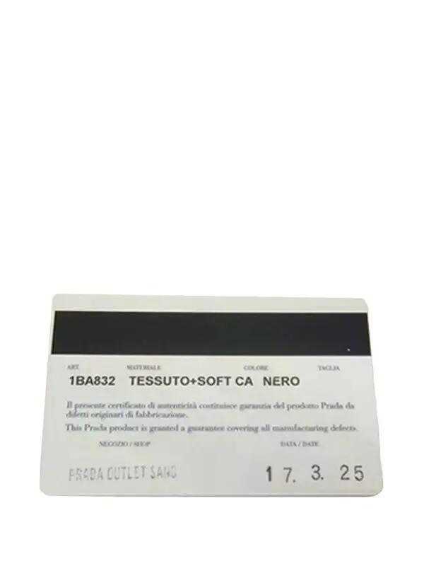Prada 2010-2026 Soft Calf Trimmed Tessuto Satchel