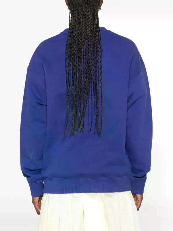 JIL SANDER Logo Print Crewneck Sweatshirt