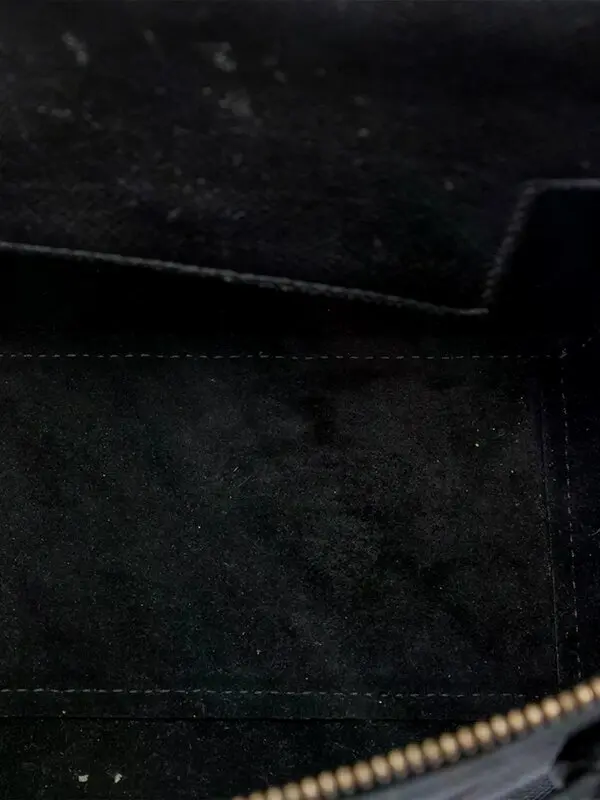 Celine Nano Grained Calfskin Belt Bag Satchel