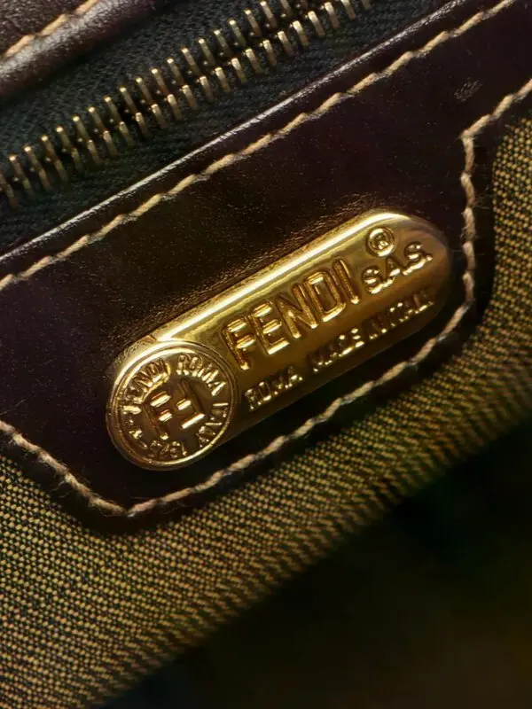 Fendi Zucca Canvas Handbag Tote