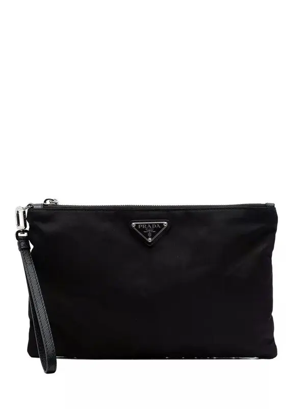 Prada 2019-2026 Re Nylon Wristlet Clutch Bag