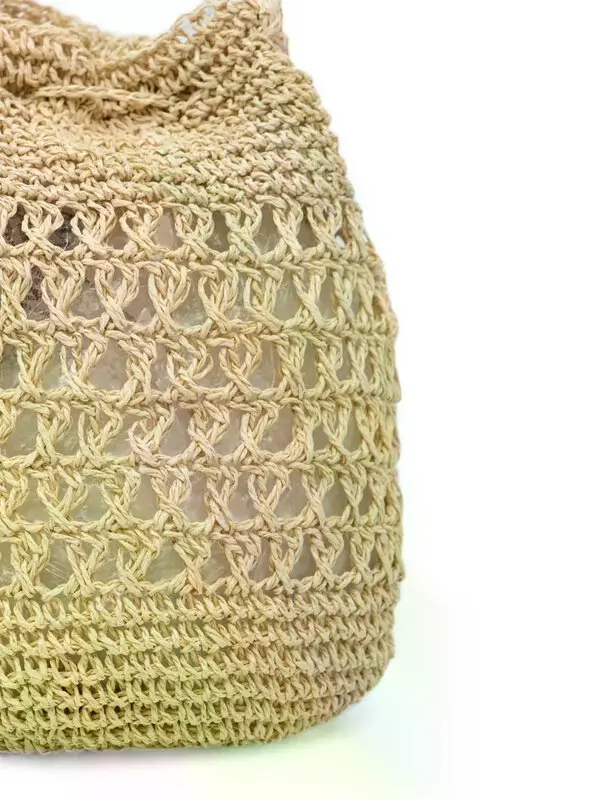 BILLABONG Crochet Knit Drawstring Shoulder Bag