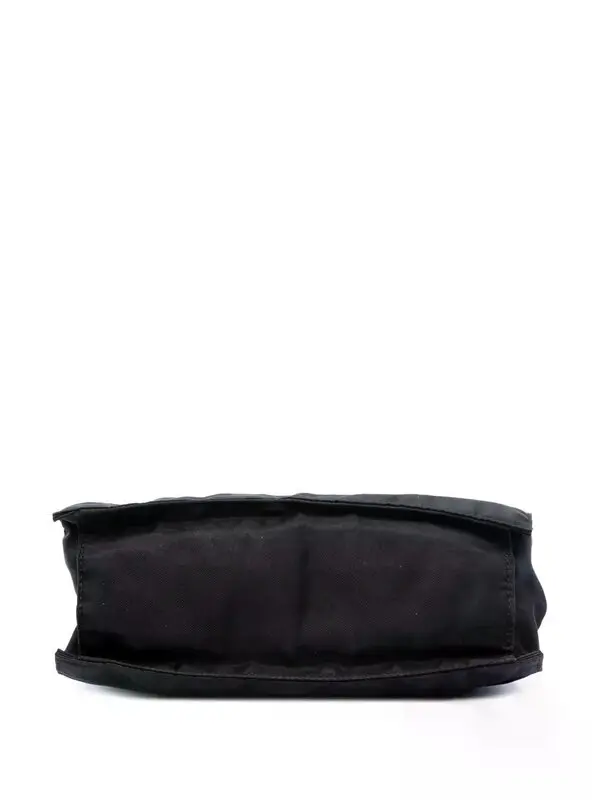 Prada 2000-2013 Tessuto Kisslock Frame Chain Crossbody Bag