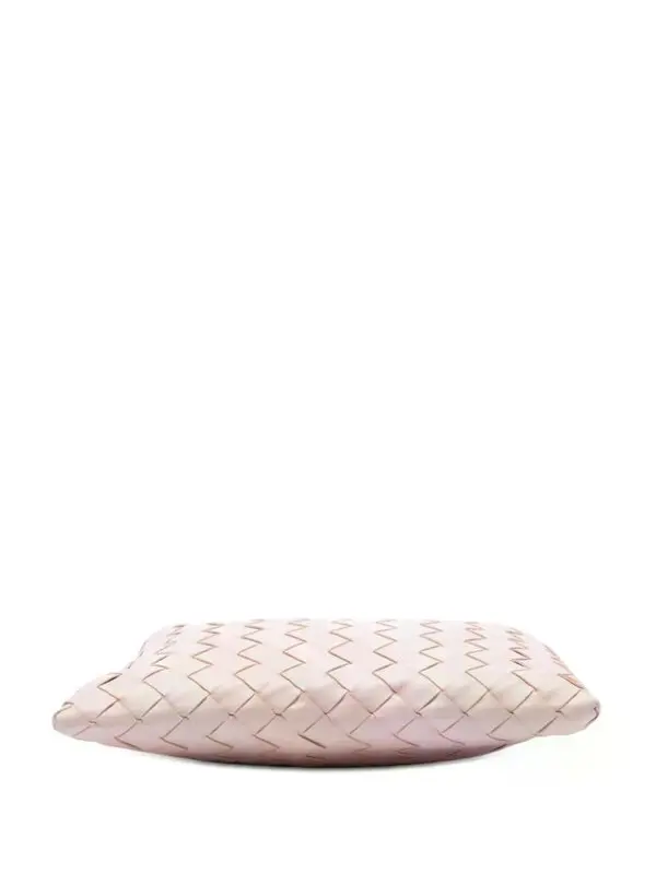 Bottega Veneta Mini Calfskin Intrecciato Hop Satchel - Pink