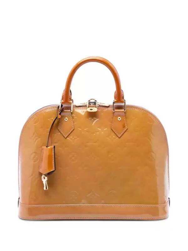 LOUIS VUITTON 2012 Monogram Vernis Alma Pm Handbag