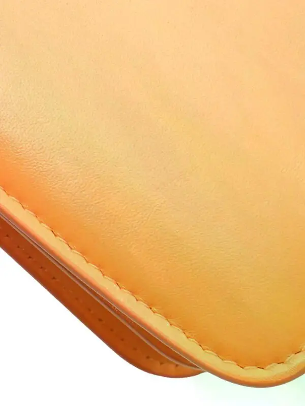 BVLGARI 2010-2026 Leather Serpenti Forever Maxi Chain Top Handle Bag Satchel - Orange