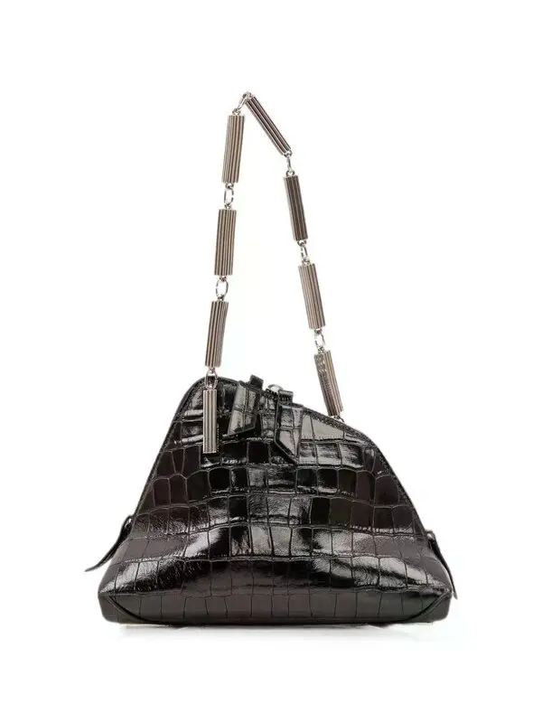 Attico La Scala Clutch Bag - Black