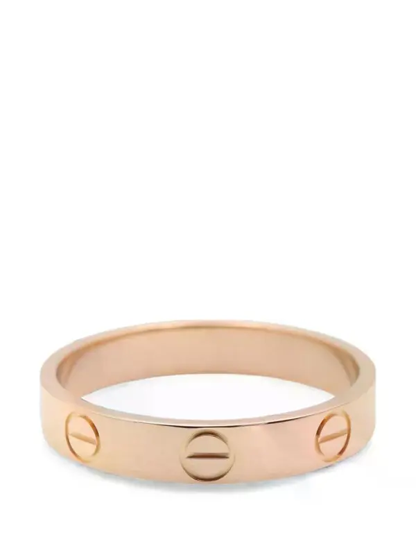 Cartier 18k Gold Love Ring - Pink