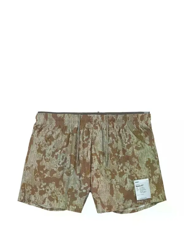 Satisfy Space-o 2.5 Camouflage Perforated Shorts