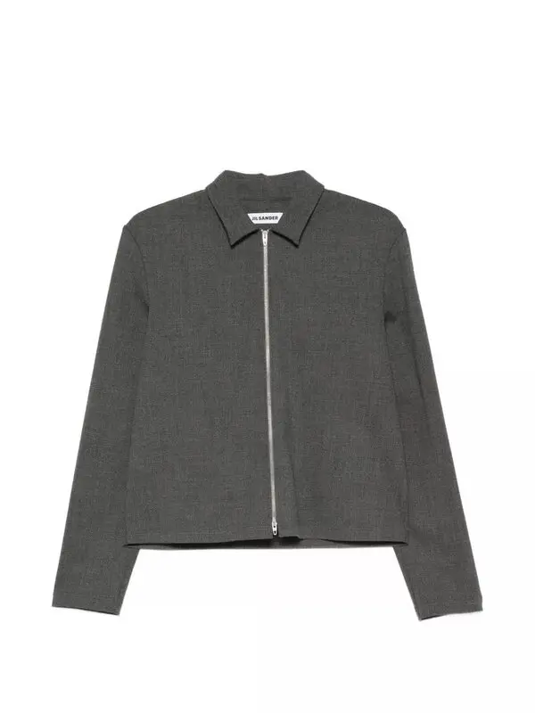 JIL SANDER Zip-up Classic-collar Jacket