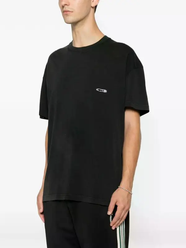 COLE BUXTON Logo-embroidered T-shirt