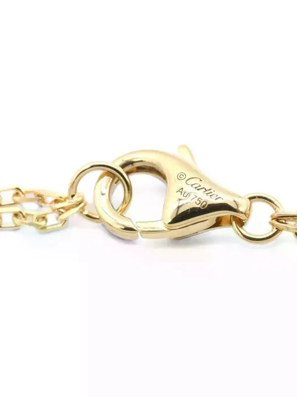 Cartier 2010s Love Circle Diamond Pendant Necklace