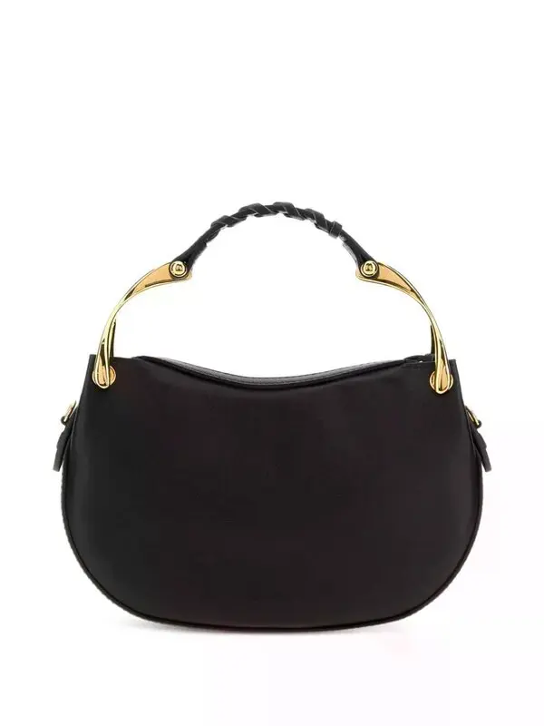 Alexander McQueen Mini Wishbone Clutch Bag - Black