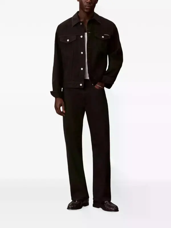 Calvin Klein Logo-patch Denim Jacket