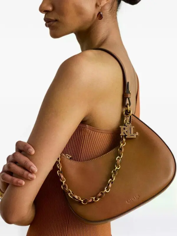 Ralph Lauren Medium Marcy Zip Shoulder Bag