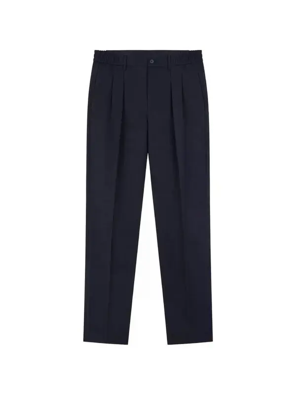 Tagliatore Pleated Trousers With Elasticated Waistband