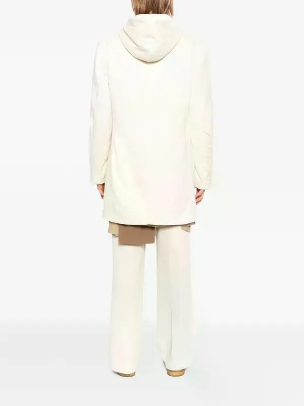 Yohji Yamamoto Hooded Single-breasted Jacket