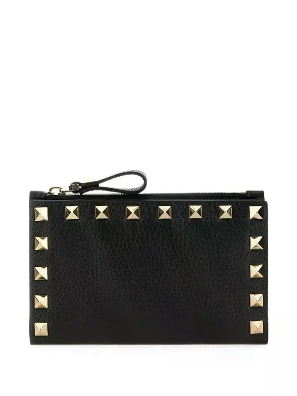 Valentino Garavani Rockstud Leather Card Case