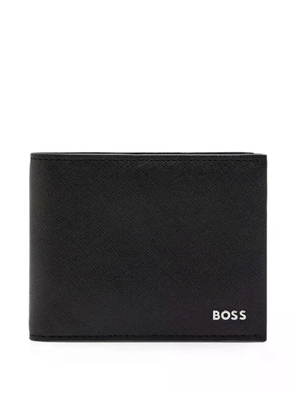 BOSS Northon Logo-plaque Bi-fold Wallet
