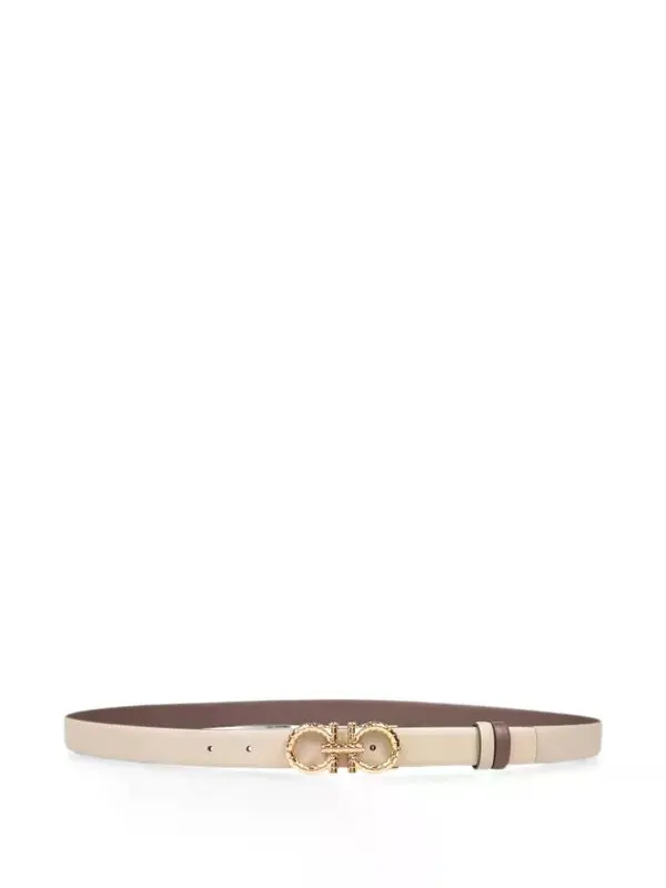 FERRAGAMO Gancini Reversible Leather Belt