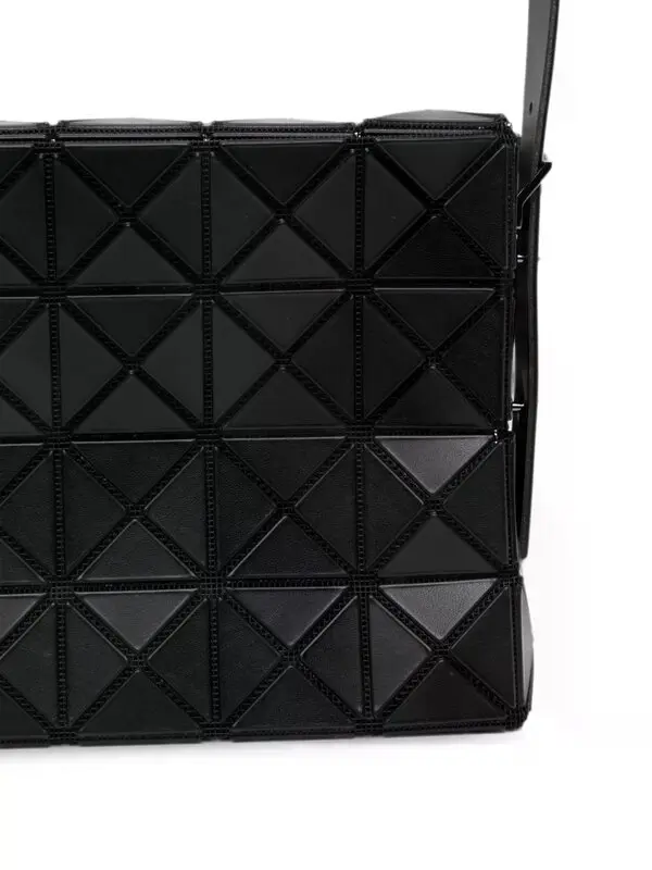Issey Miyake Geometric Paneled Cross Body Bag
