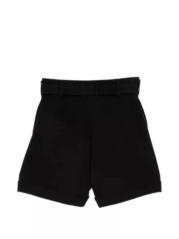 Yohji Yamamoto Belted Turned-up Shorts