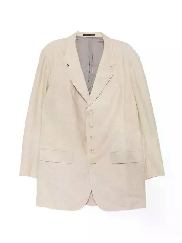 Yohji Yamamoto Single-breasted Blazer