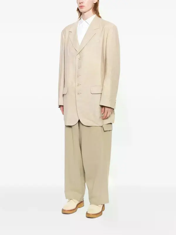 Yohji Yamamoto Single-breasted Blazer