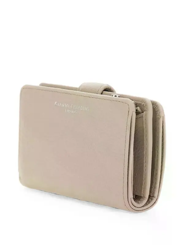GIANNI CHIARINI Dollaro Pebbled Leather Wallet