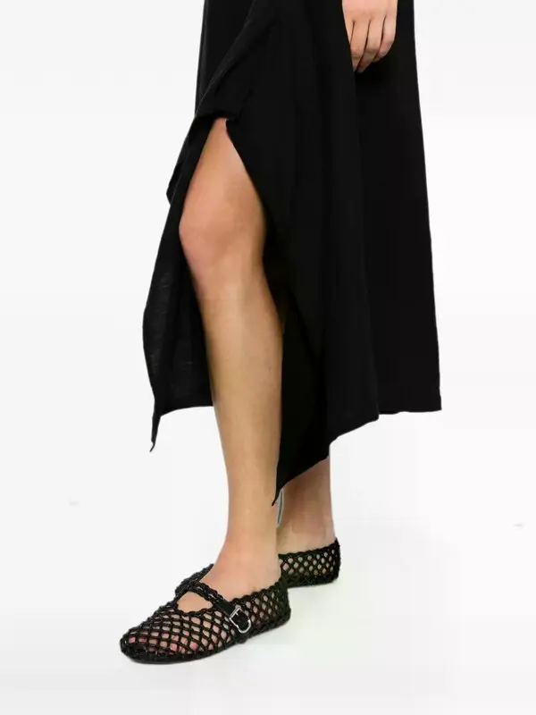 Yohji Yamamoto Backside Slit Flat Dress