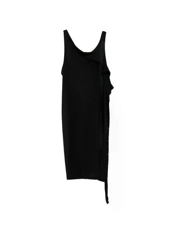 Yohji Yamamoto Wool Sleeveless Dress
